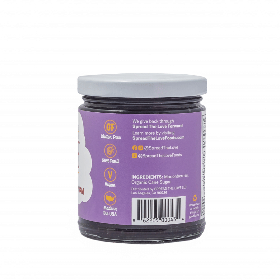Spread The Love® ARTISAN Marionberry Jam – Spread The Love Foods