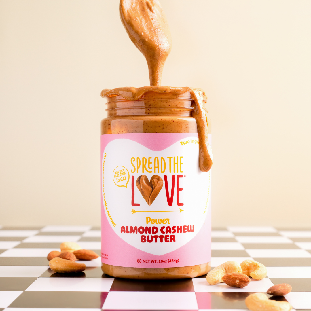 Spread The Love® KETO ALMOND CASHEW Power Butter – Spread The Love Foods